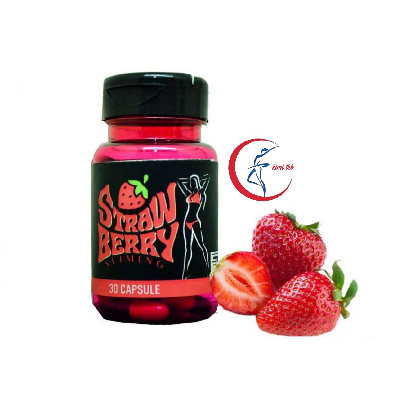 قرص لاغری استرابری Strawberry 30 عددی کیمی طب
